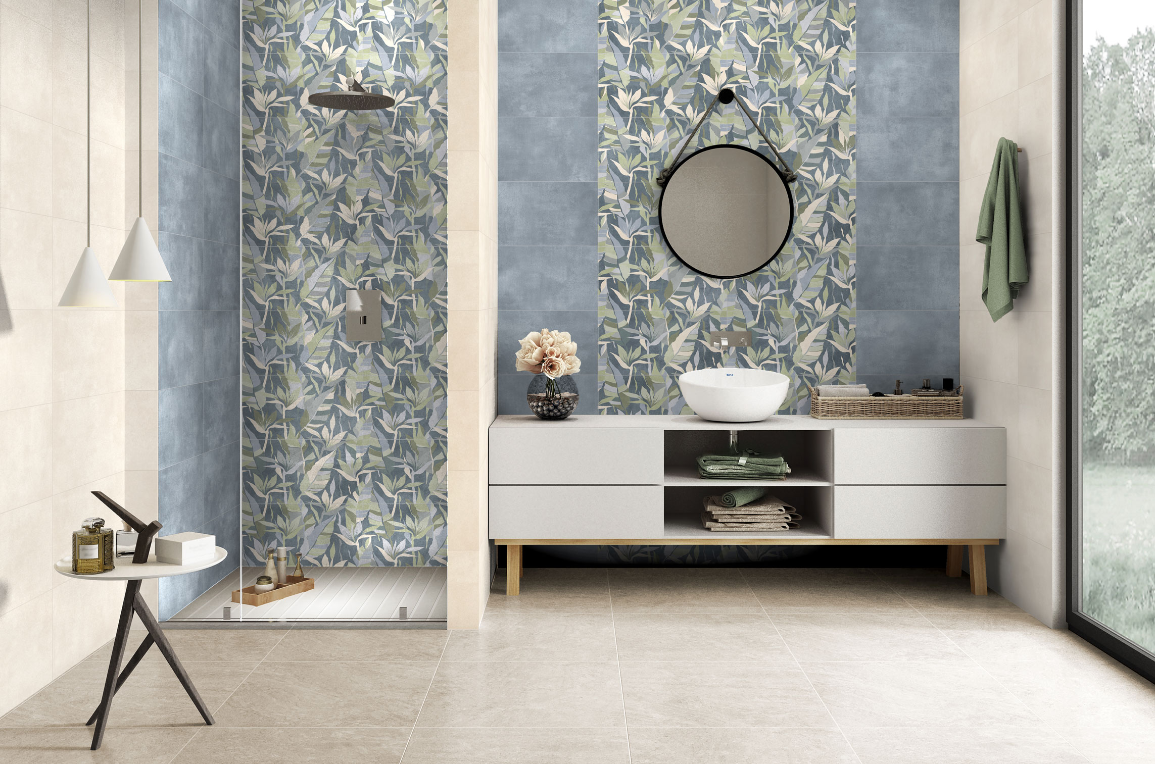 Доминика / Dominica синяя — Global Tile